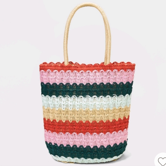 art class | Accessories | Nwt Art Class Colorful Straw Bag | Poshmark